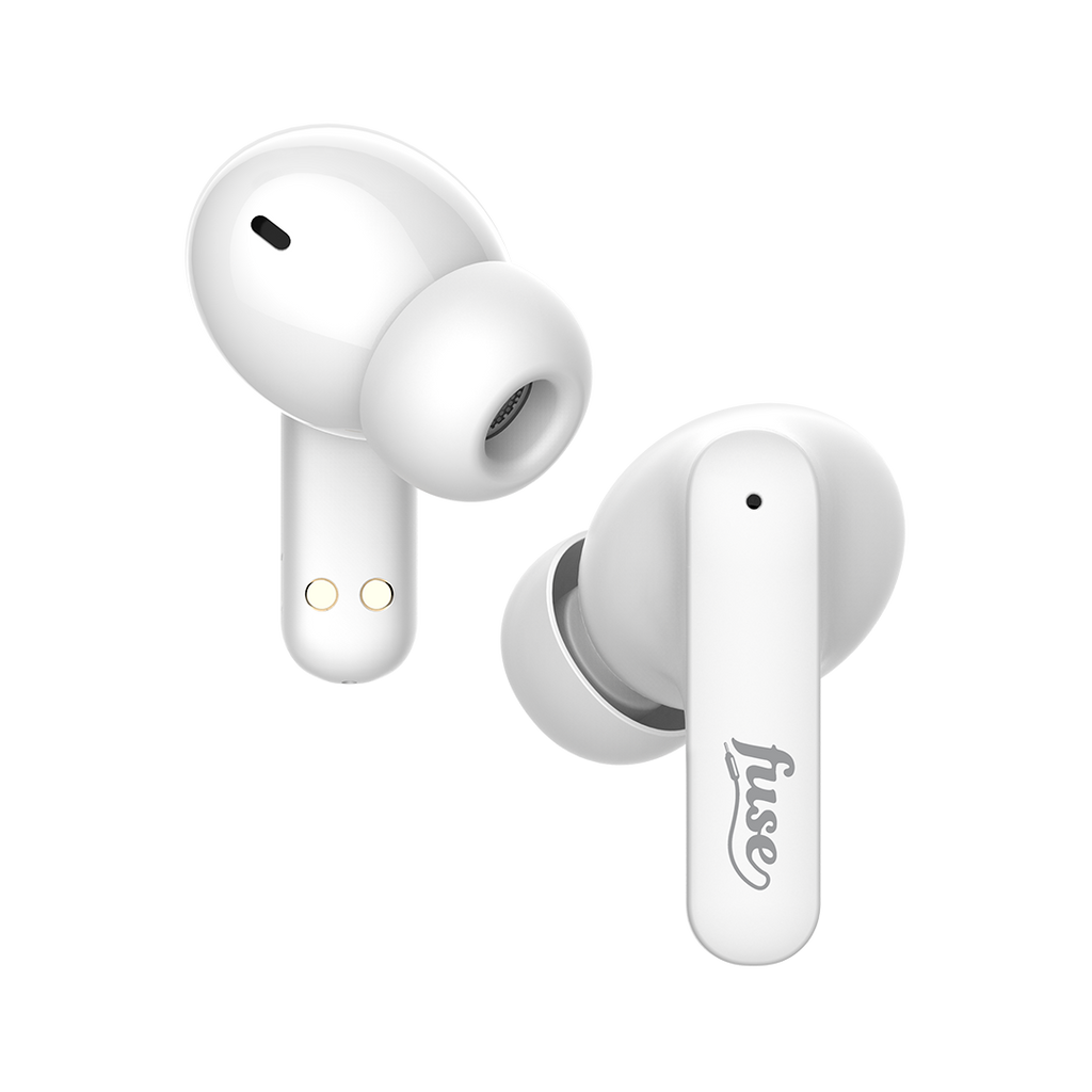 Fuse Airbudz 3 Noise Cancelling Earbuds - White – Fuse Audio