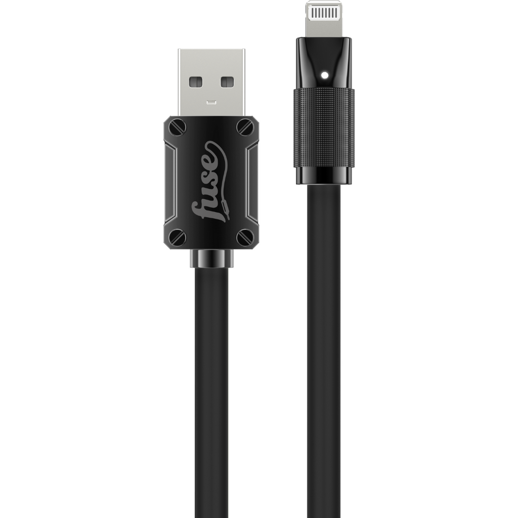 Lightning Phat Cables - Black – Fuse Audio